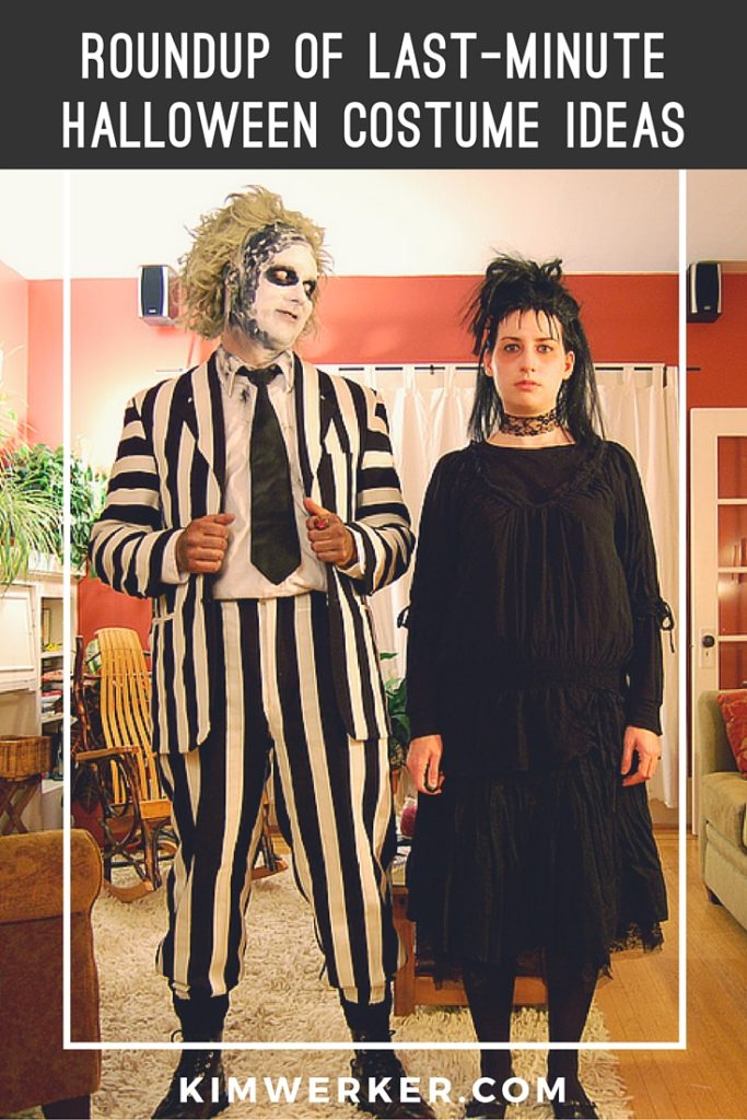 Roundup of Last-Minute Halloween Costume Ideas – Kim Werker