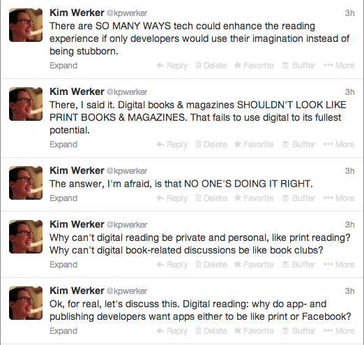 Let’s start a DIY-focused digital publishing company. – Kim Werker